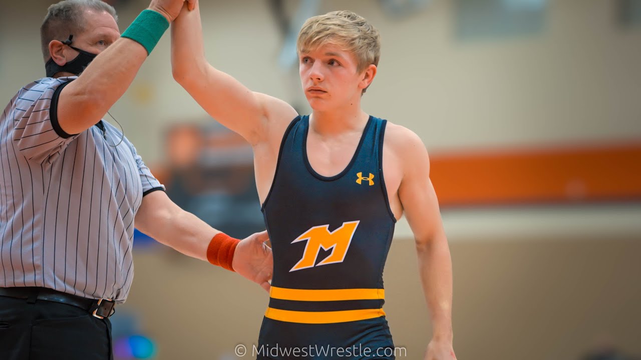 145 – Cody Goebel {G} of Mukwonago WI vs. Kaiden Hacker {R} of ...
