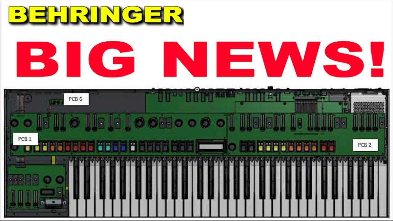 BEHRINGER JUPITER 8 CLONE! - YouTube