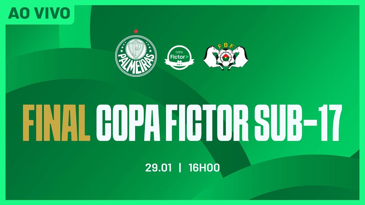 ÉH, CAMPEÃO! PALMEIRAS 1 X 0 BURKINA FASO | COPA FICTOR SUB-17 2026 ...