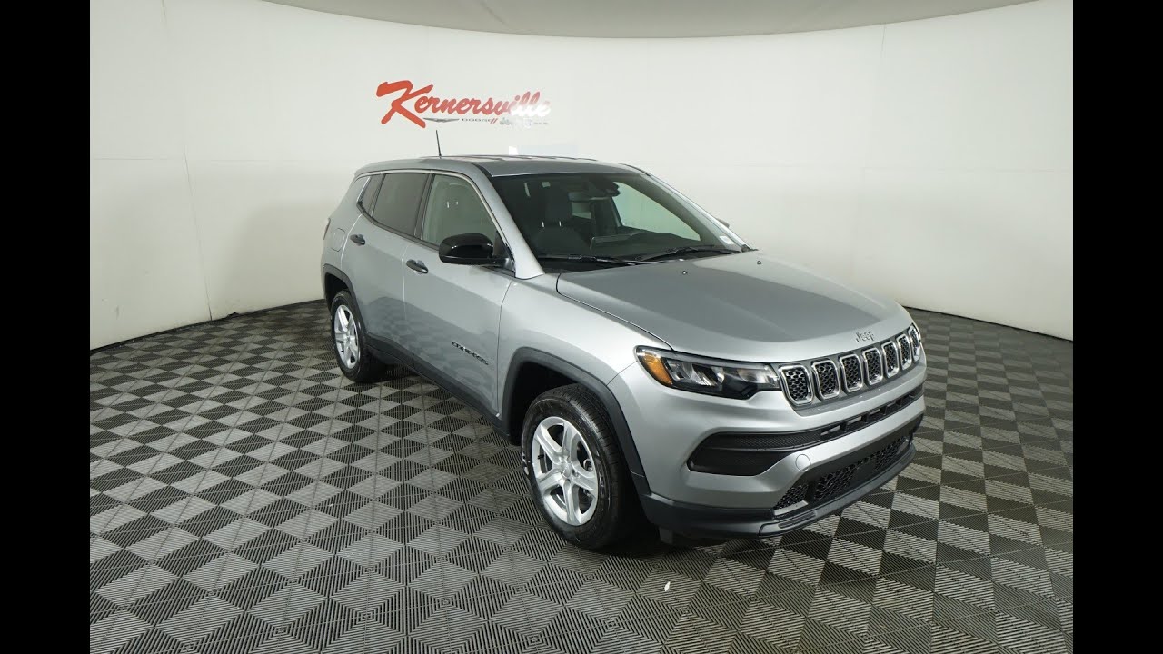 New Billet Silver Metallic 2024 Jeep Compass Sport 4WD 4dr SUV at ...