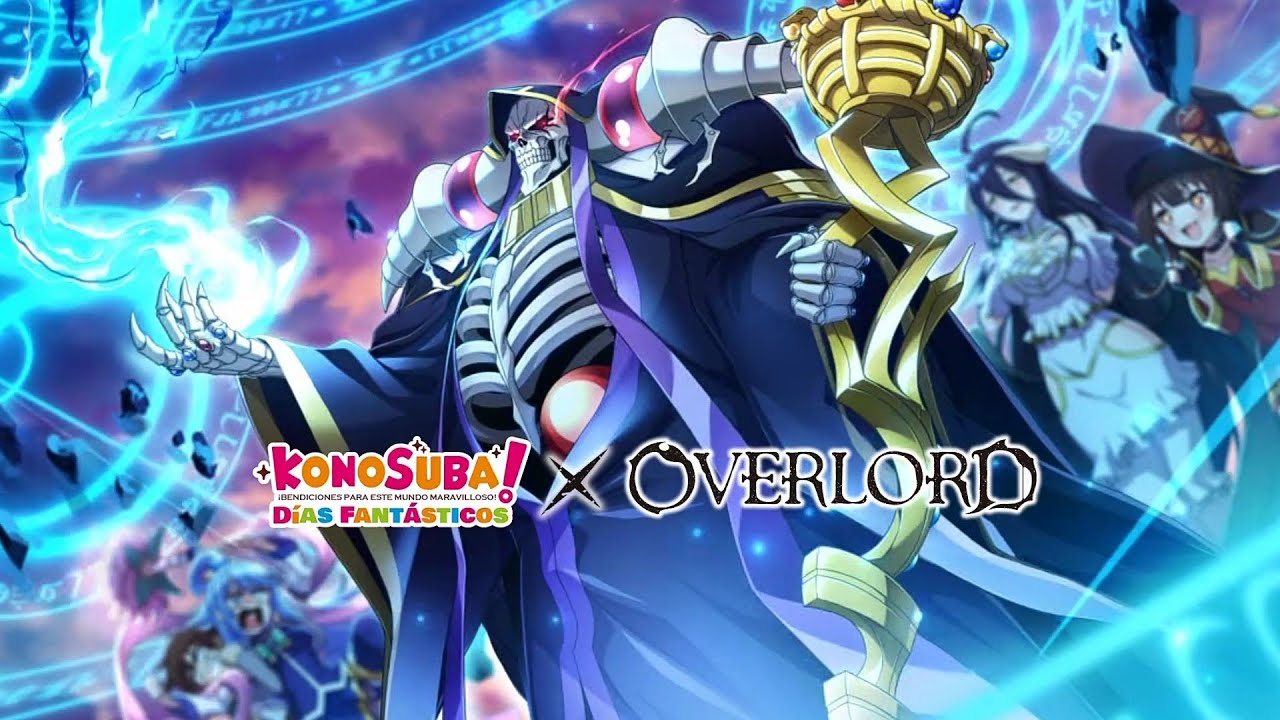 Konosuba Fantastic Days X Overlord Opening Animation - YouTube