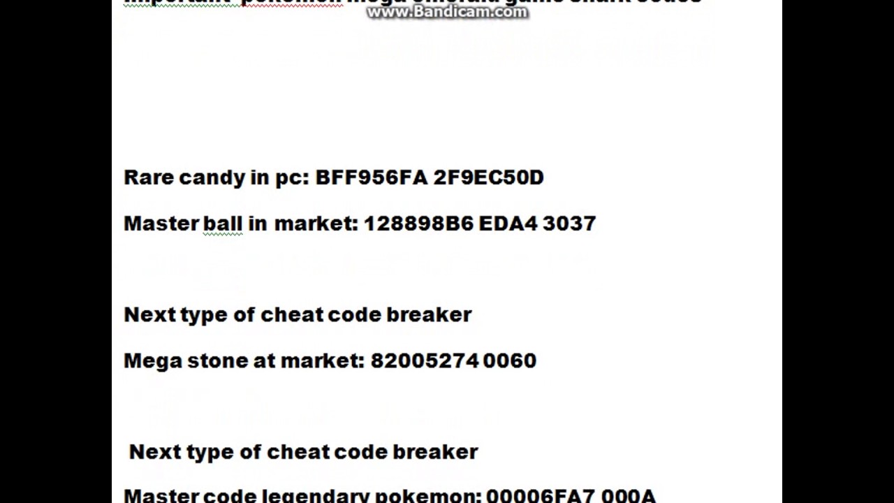 Pokemon Emerald Cheat Code YouTube pokemon-emerald-cheat-code-youtube