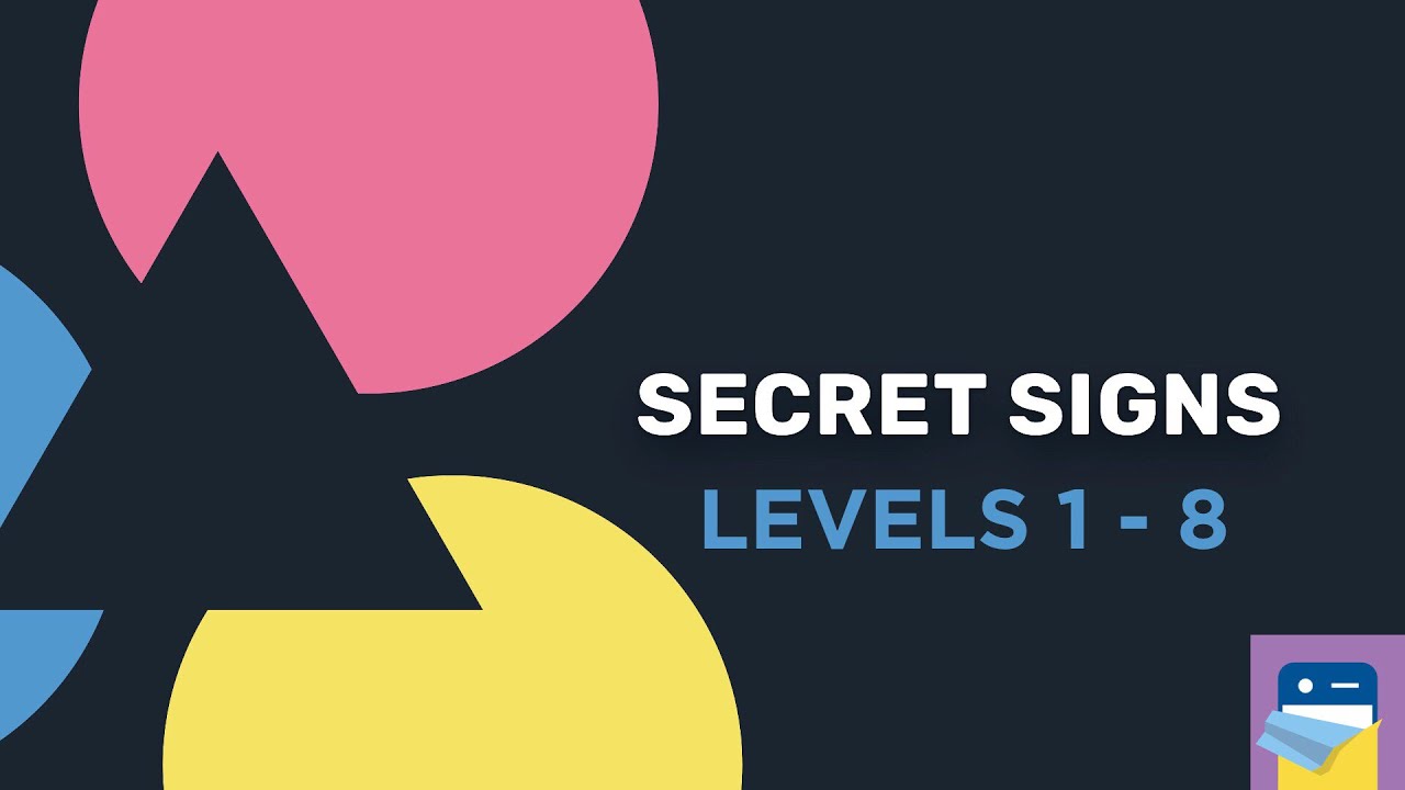 Secret Signs: Levels 1 2 3 4 5 6 7 8 Walkthrough Guide & iOS / Android ...