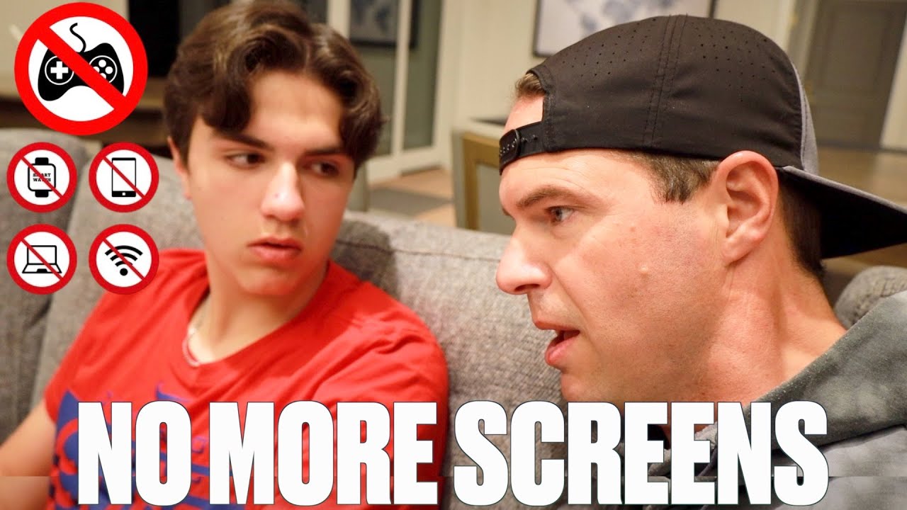 TAKING AWAY TECHNOLOGY AND DEVICES FROM OUR KIDS | NO MORE SCREEN TIME ...