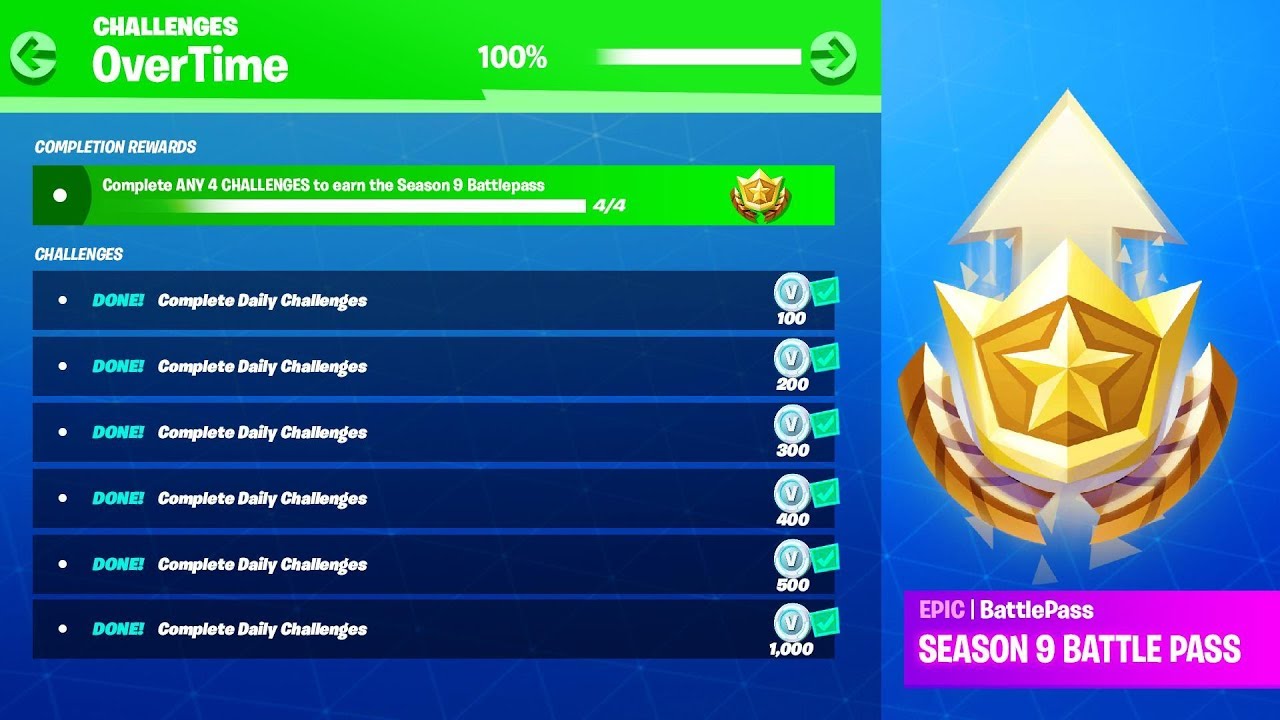 SEASON 8 OVERTIME CHALLENGES LEAK FREE NEW SKINS EDIT STYLES UNLOCK ...