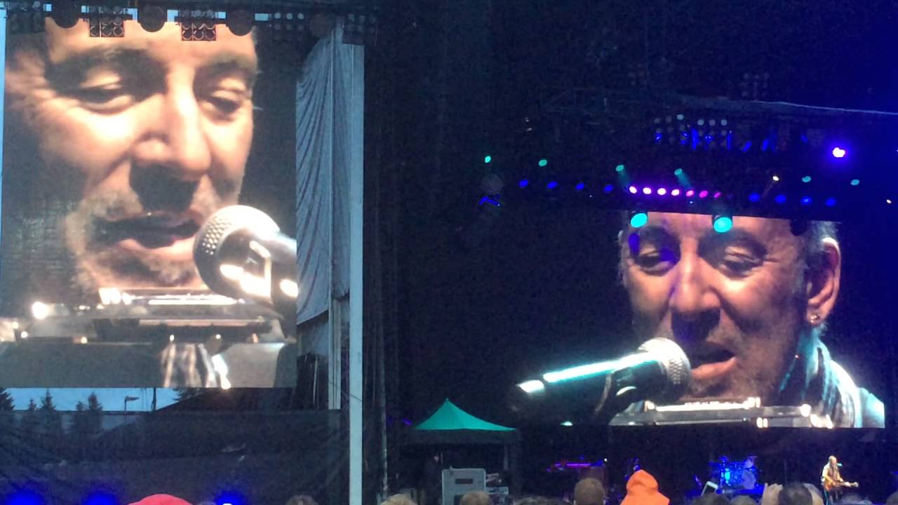 Bruce Springsteen Thunder Road epic concert Norway Trondheim Granåsen ...