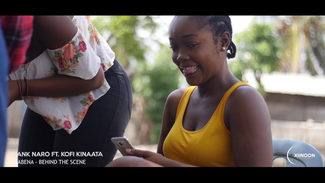 BEHIND DE SCENE (FRANK NARO - ABENA FT. KOFI KINAATA) - YouTube