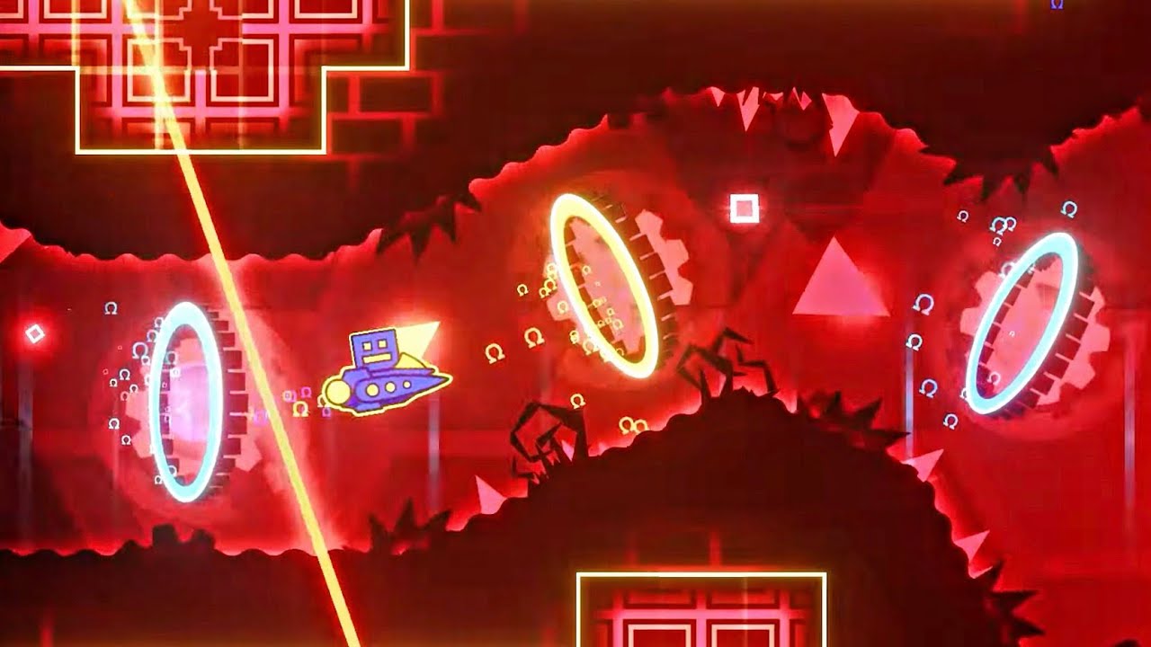 Geometry Dash | "Danger Zone" by 01clark {Medium Demon} [RTX ON] - YouTube