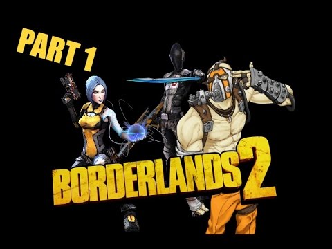 Borderlands 2 - Gameplay Online Co-op With Friends Part 1 - YouTube