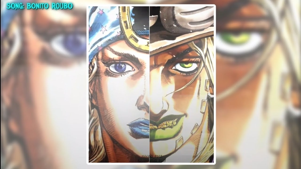 Johnny And Gyro Edit | BONITO ROUBO | JOJO EDIT | STEEL BALL RUN ...