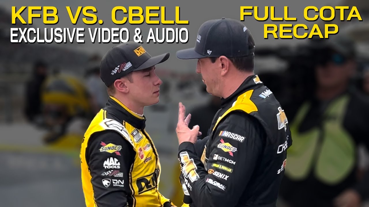 Kyle Busch-Christopher Bell Conflict With Exclusive Video & Audio ...