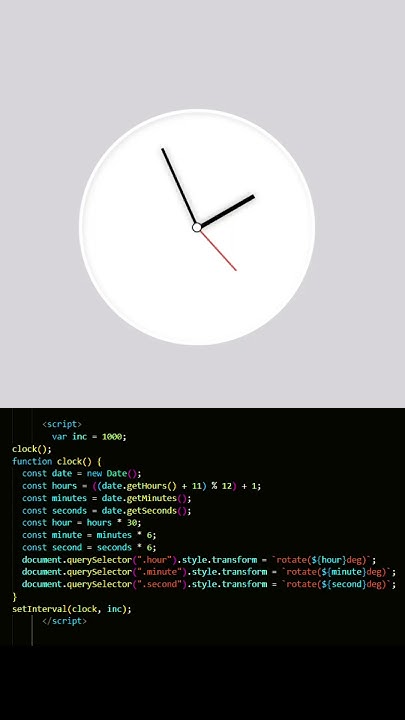 Build A Real Time Clock With Html And Css Frontend Project Idea Coding Htmlcss Html Youtube