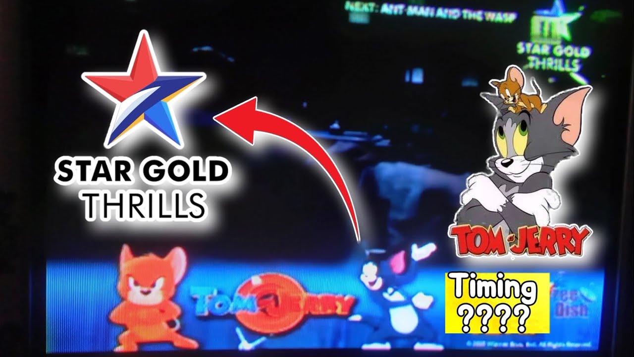 Tom & Jerry Cartoon Start On Star Gold Thrills 🎊 🥳Date Confrim | DD ...