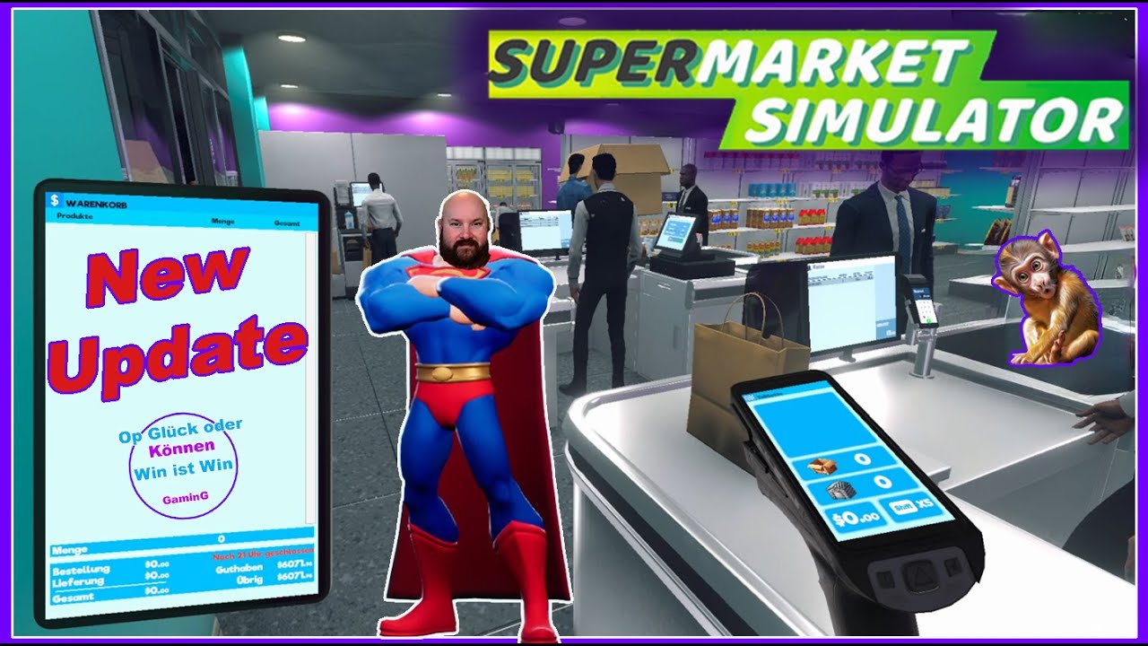 New Super Update im Supermarket Simulator immer Noch besser als Paluten ...