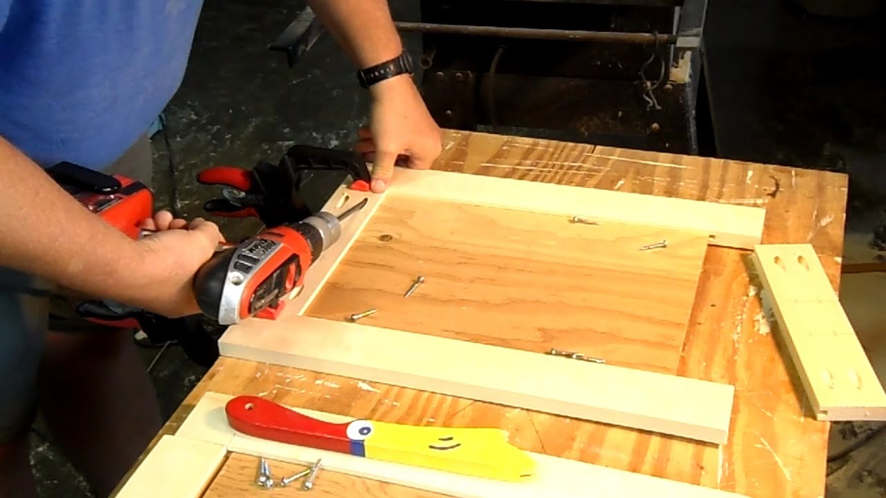 Making Panel Doors Using Pocket Hole Screws YouTube