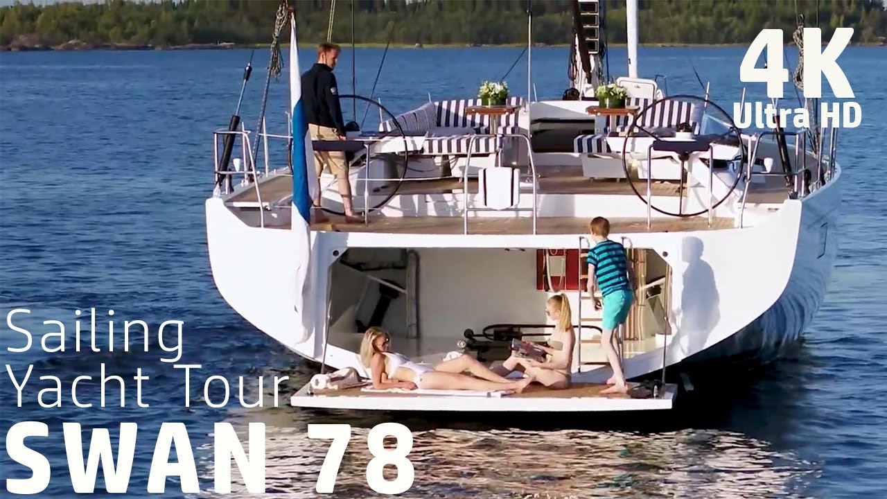 4K Swan 78 sailing yacht tour🌴🌊🌊 Plz SUBSCRIBE🌴 - YouTube