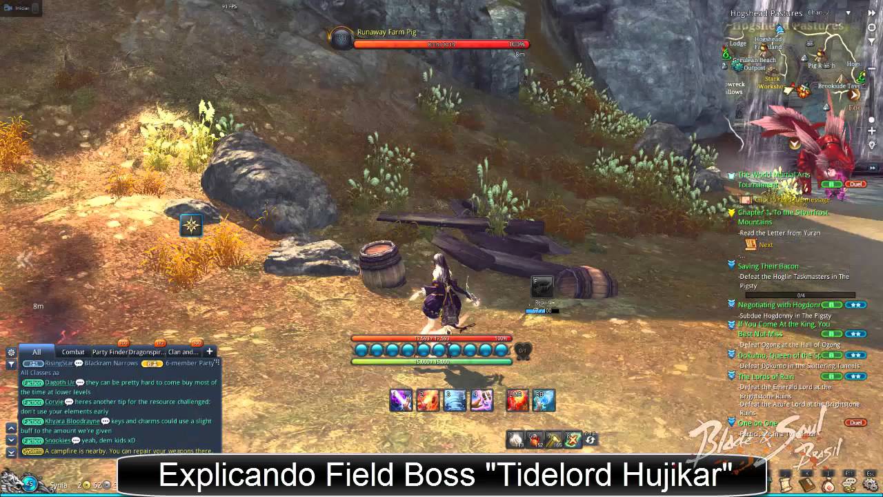 Blade & Soul - Tutorial Intermediário "Parte 10" - Tidelord e Augerite ...