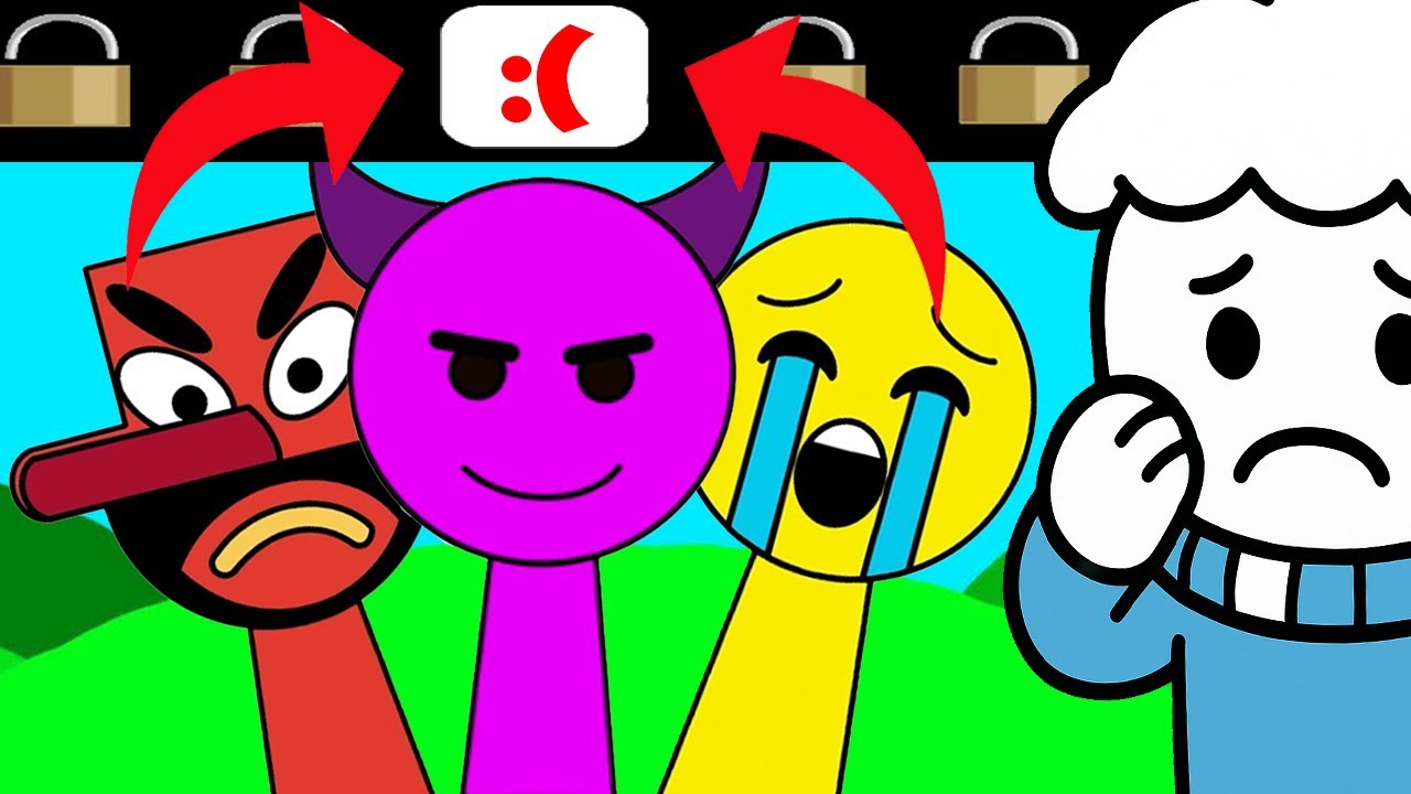 INCREDIBOX SPRUNKI OC EMOJIS FUNNY MEMES ARE SO CRAZY! - YouTube