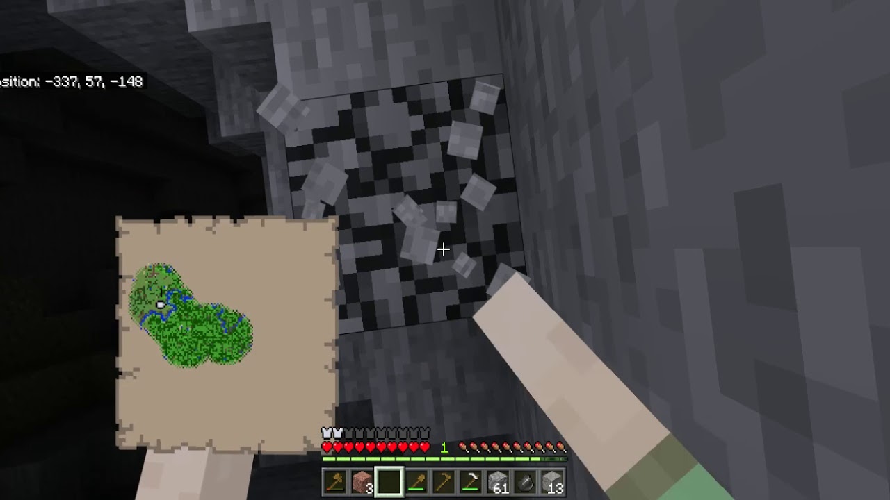 Mathias' Minecraft debut - YouTube