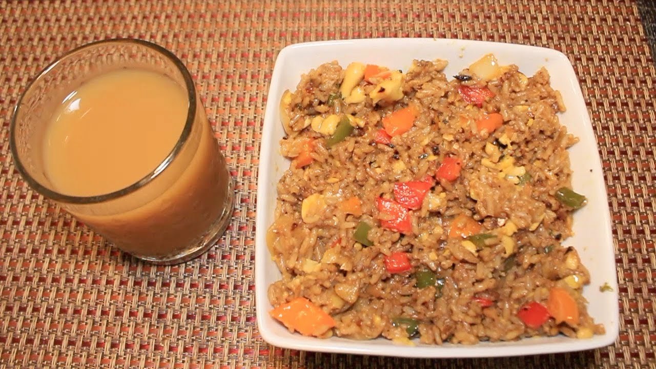 Delectable Fried Rice with Savory Ackee - A Fusion of Flavors from ...