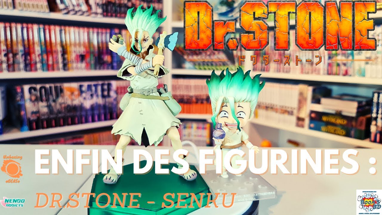 Enfin des Figurines pour DR.STONE (senku pop up parade et nendoroid ...