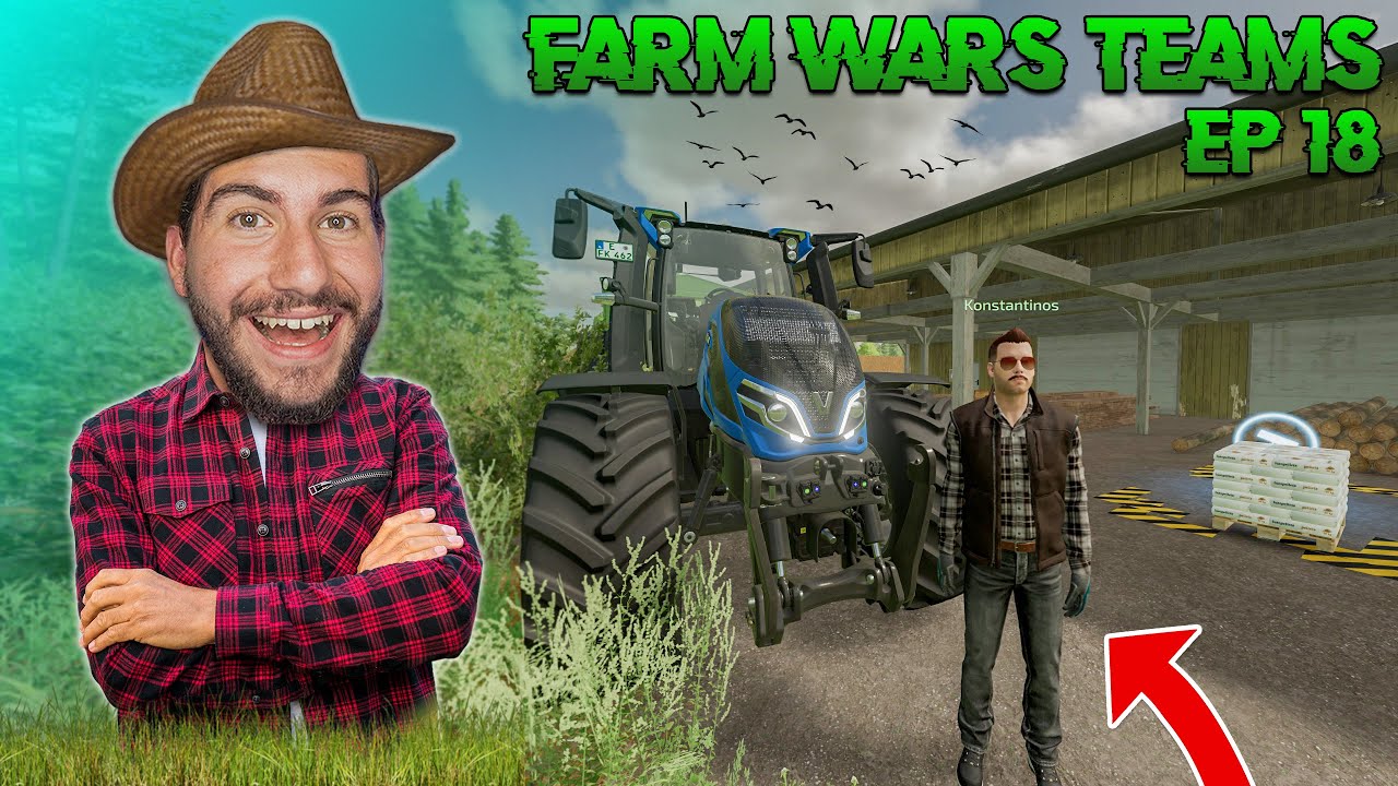Μείναμε οι δυό μας σήμερα! #18 Farm Wars Season 2 | Greek - YouTube