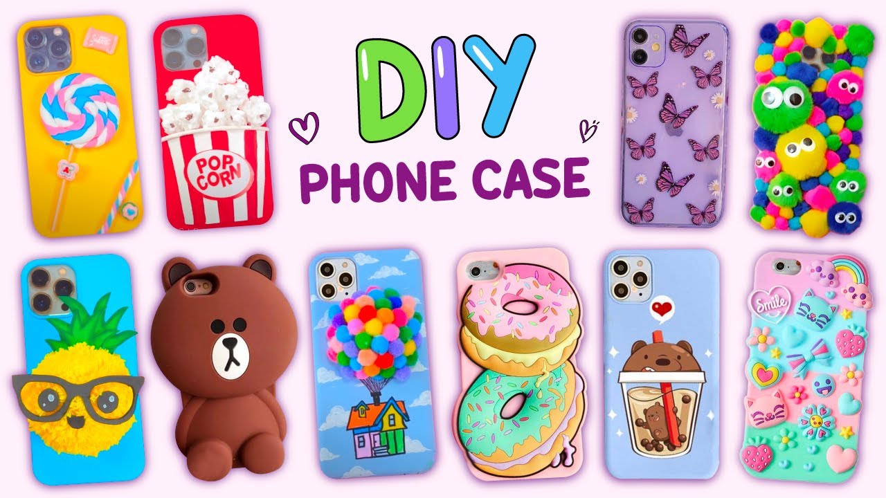 10 PHONE CASE LIFE HACKS YOU WILL LOVE - Easy and Cheap - YouTube