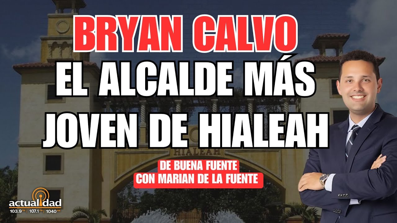 Bryan Calvo hace historia en Hialeah | De Buena Fuente con Marian - YouTube