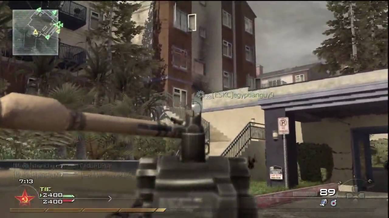 MW2 Team Deathmatch #2 HD (SCAR-H/ Bailout) - YouTube