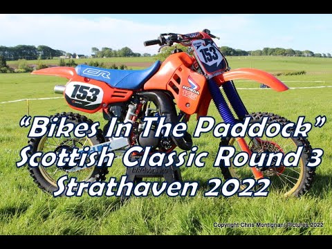 "Bikes In The Paddock" Scottish Classic Round 3 Strathaven 2022 - YouTube