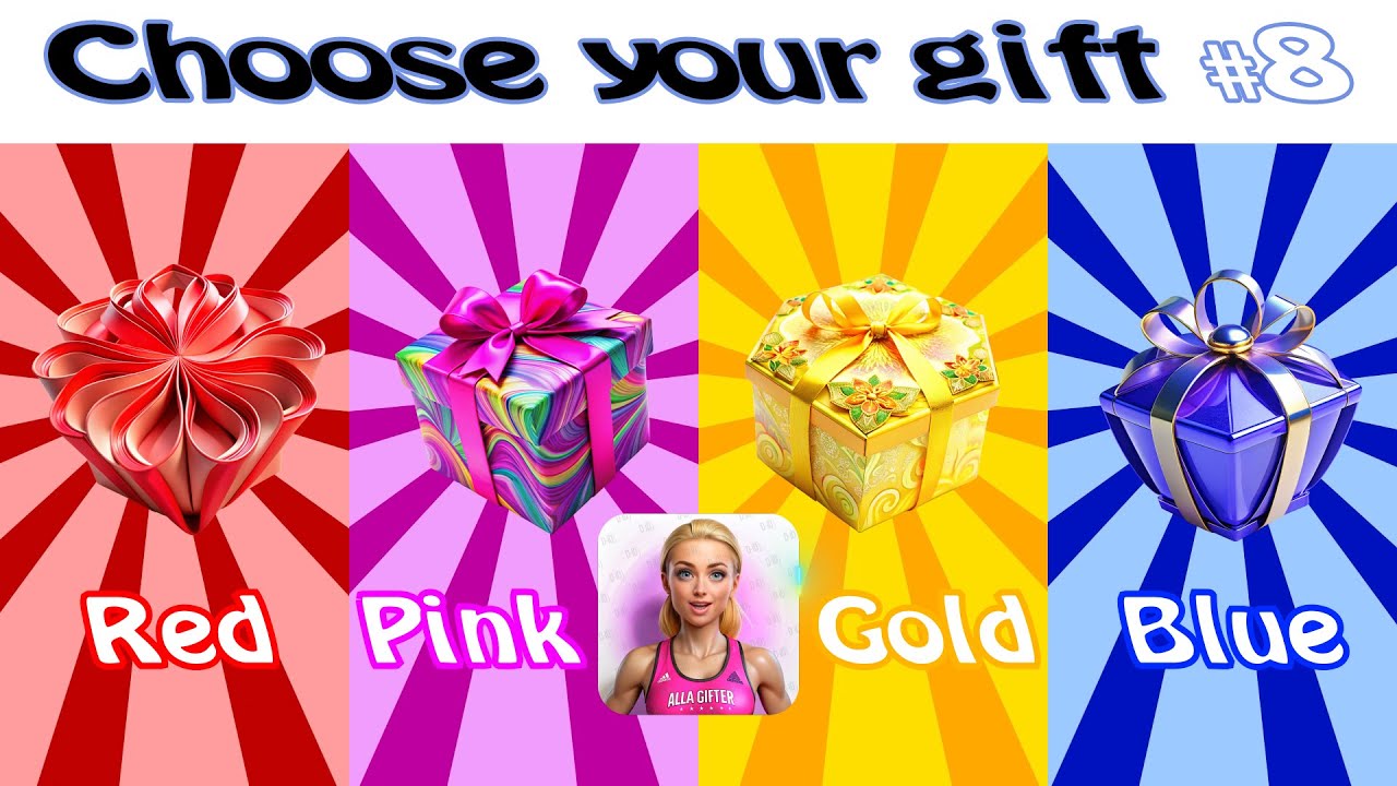 Choose your gift #8 | Quiz gift #1 | 4K - YouTube