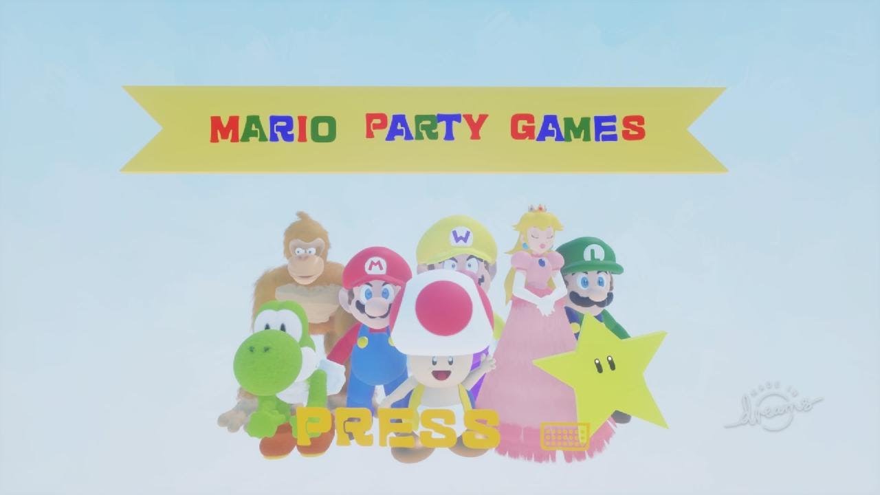 Comment jouer à Mario Party sur PS4/PS5 - DREAMS - YouTube