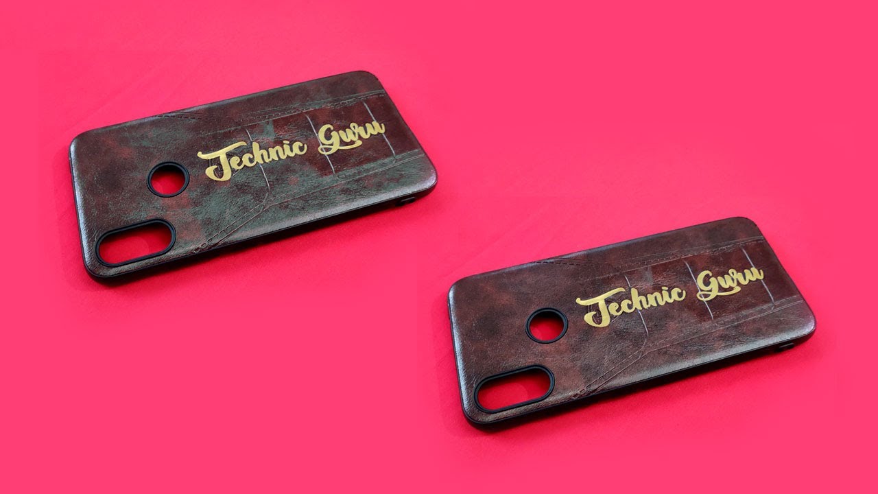 How to Print your Name or logo on Soft Mobile back cover | Easy Mobile ...