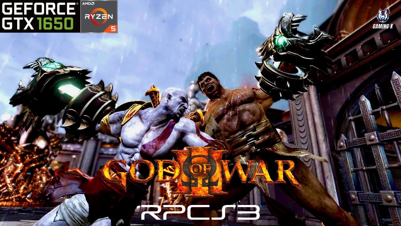 God Of War 3 Hercules Boss Fight Rpcs3 1080p 60fps Gtx 1650