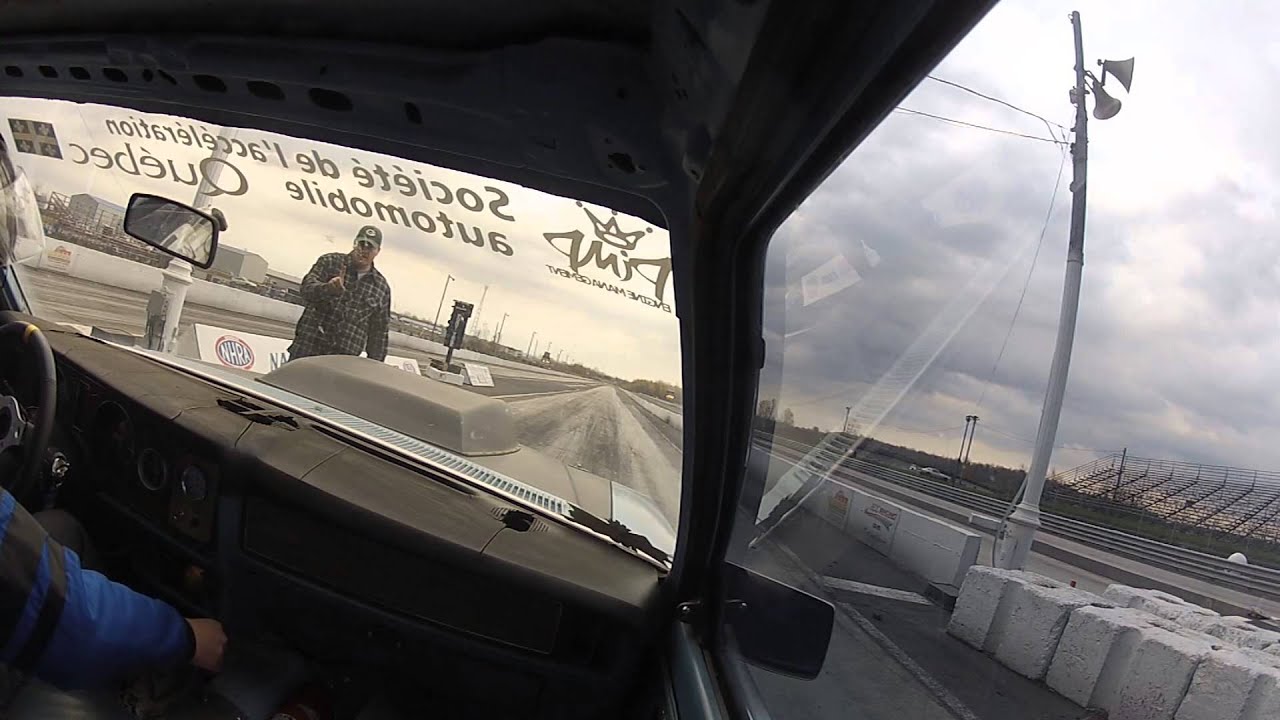 stock 302 nitrous ford fairmont 1980 in-car video - YouTube