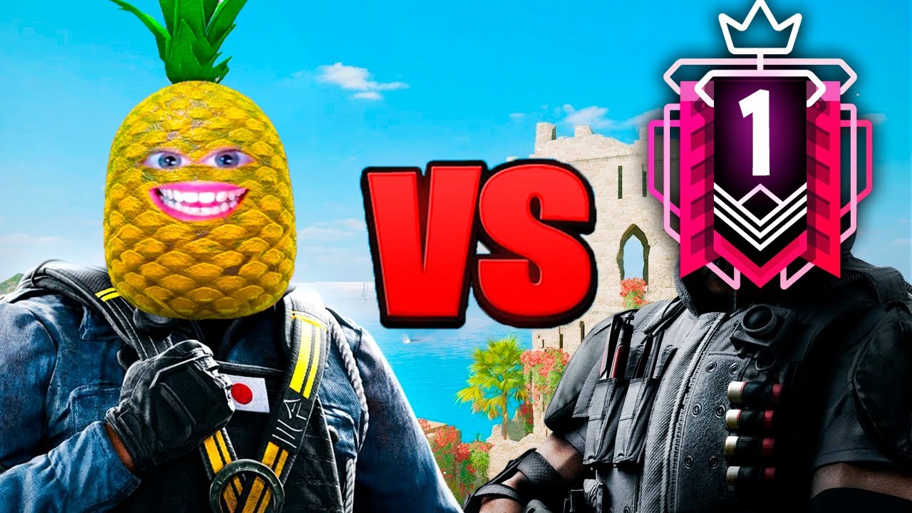 Sir Pineapple & Jynxzi vs NUMBER 1 Champions in Rainbow Six Siege - YouTube
