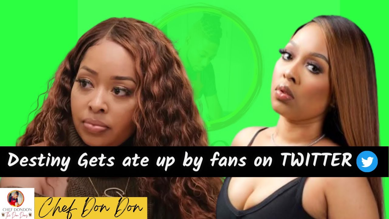 Destiny Payton Gets into it with TWITT$R FANS & THEY CLAP BACK - YouTube