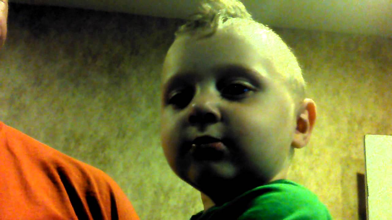 Bubba and Dad singing some scat. Booze de booze de bop...biddy bop ...