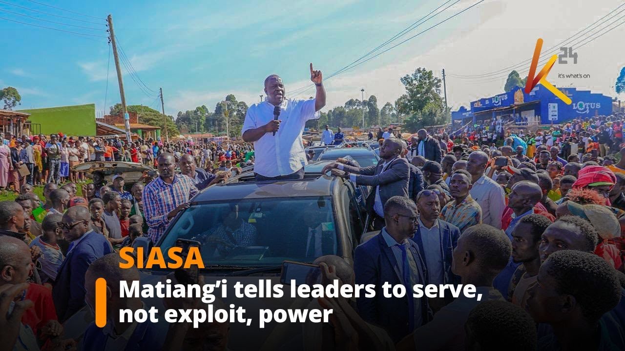 "Power is transient"- Matiang’i tells corrupt government officials over ...