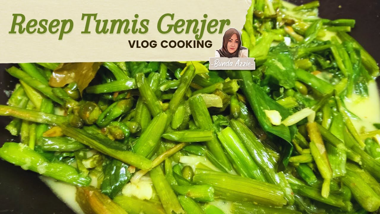 Resep sayur Genjer kuah santan || Resep bobor genjer Srger dan nikmat ...