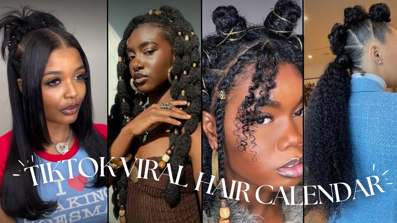 Plan Hairstyle Ideas with a Hair Calendar | Hair Mood/Vision Board ...
