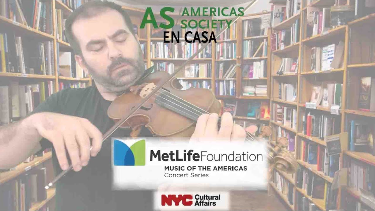 En Casa: Sami Merdinian-Violin Partita No.2 in D Minor, Sarabande (Bach ...