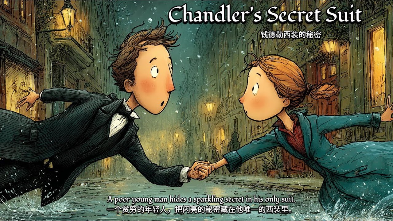 Chandler‘s Secret Suit 钱德勒西装的秘密#bilingualstory #故事分享 #故事頻道 #中英文故事 #中文学习 ...