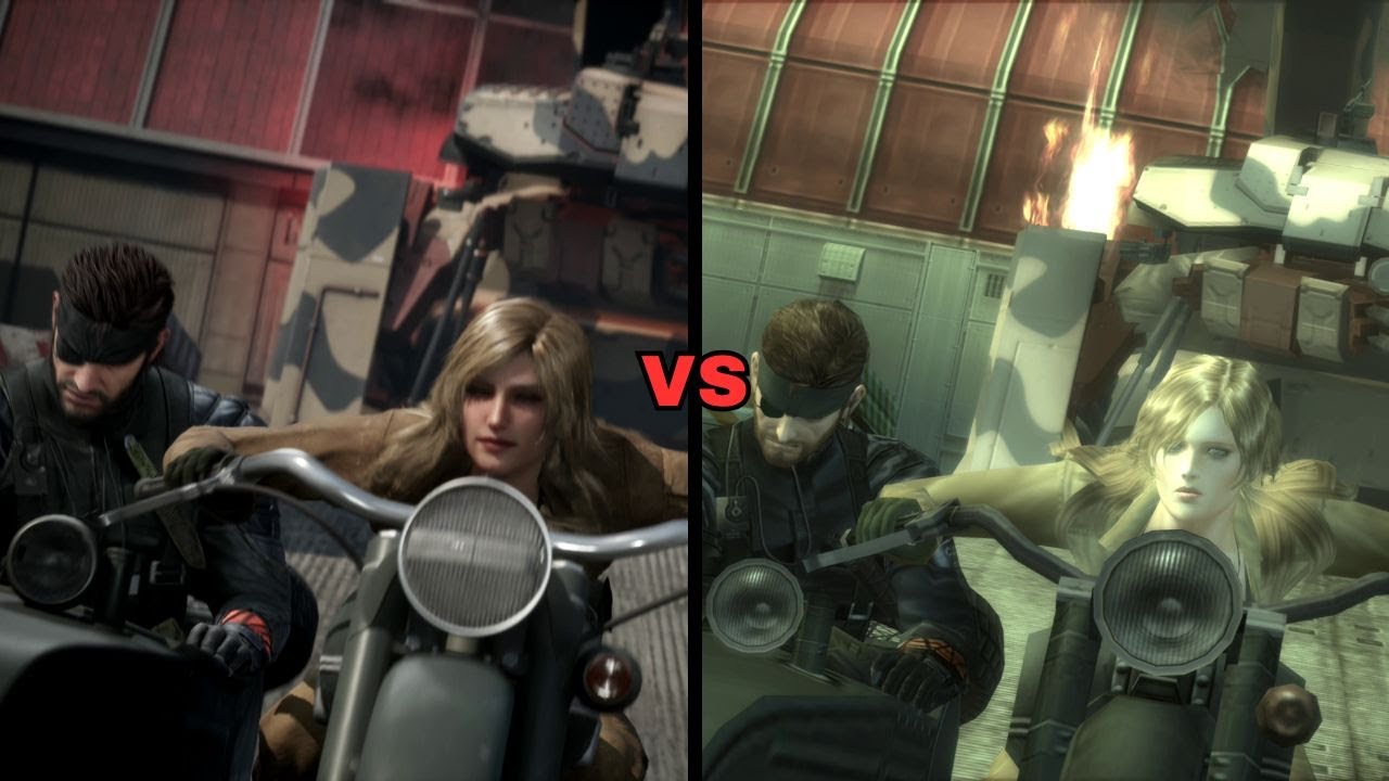 MGS Delta vs. MGS3: Shagohod Chase - YouTube