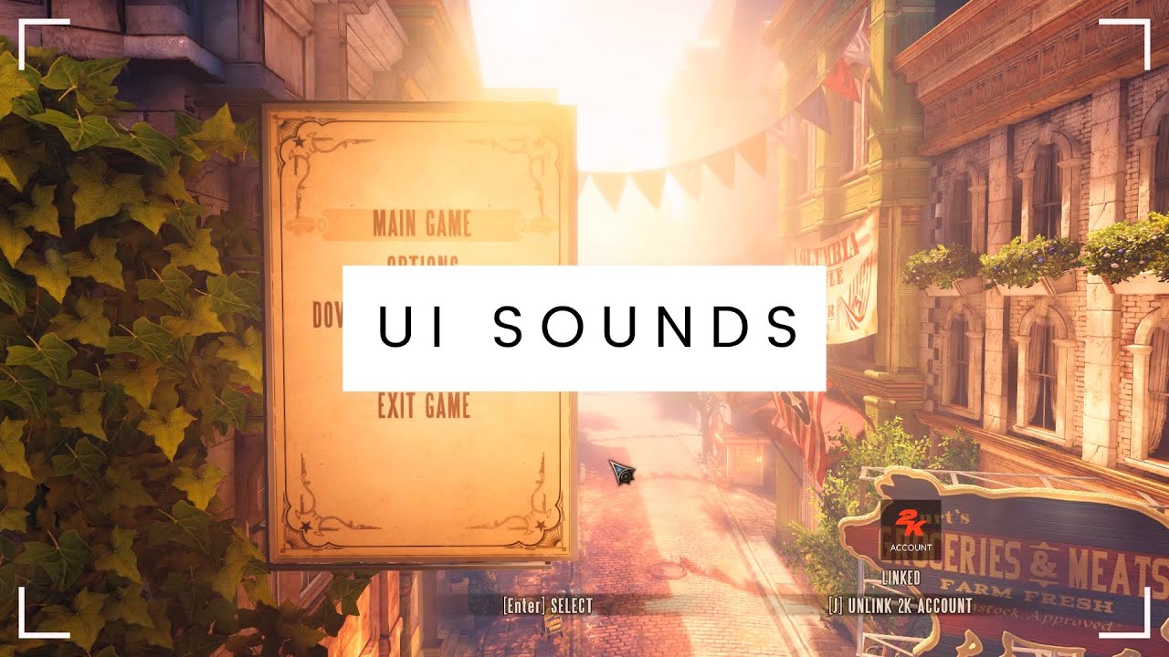 BioShock Infinite [UI Sounds] - YouTube