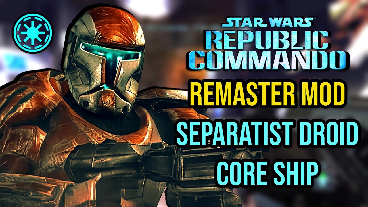 Taking Out A Separatist Core Ship!! | SWRC: REMASTER Mod Showcase w ...