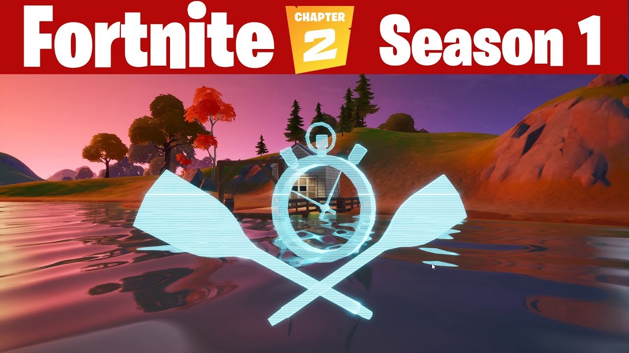 Fortnite Chapter 2 S1 Complete a Motorboat Trial Locations - YouTube
