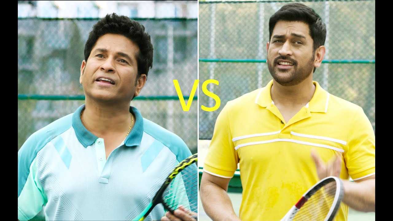 Sachin Dhoni Tennis ad. AMFI Sahi hai - YouTube