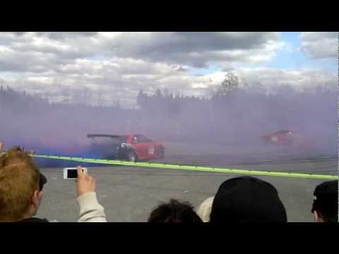 BackWoods Cruising 2012 Drifting show clip