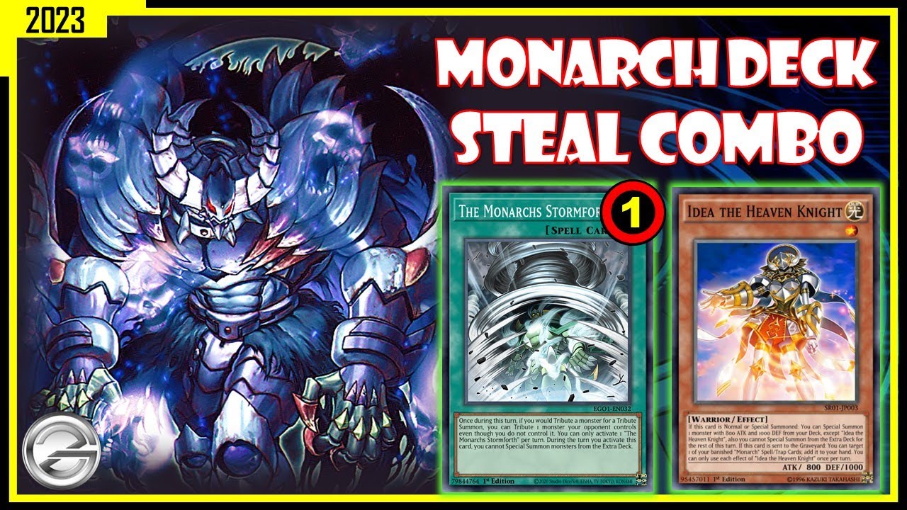 MONARCH DECK STEAL COMBO GAMEPLAY NO - YouTube
